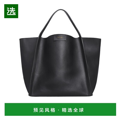 香港直邮CELINE 女士手提包 123422T8338NO SS2026 黑色 CUBO中号