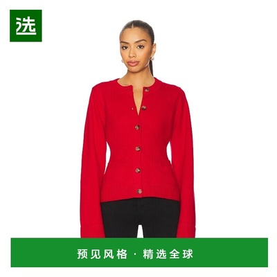 1h可退 香港直邮GOOD AMERICAN 女士 系扣针织开衫 GSK0366