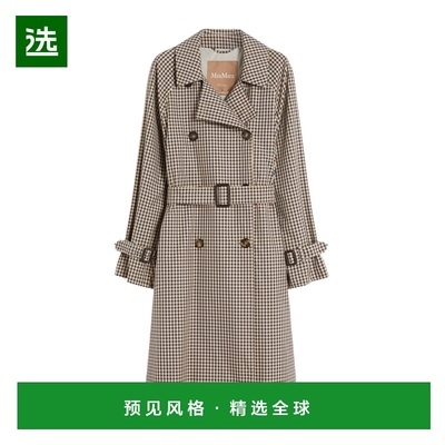 香港直邮MAX MARA 女士外套 9021156406001 AW2025 花色 长袖风衣