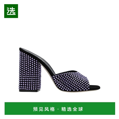 香港直邮PARIS TEXAS 女士凉鞋 PX947VIOLETONYX SS2023 黑色