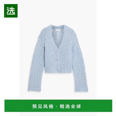 1h可退 香港直邮NAADAM 女士 结子花式针织羊驼毛混纺针织开衫 NW