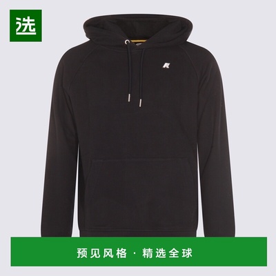 香港直邮K-WAY 男士卫衣 K8133JWK89 AW2025 黑色长袖