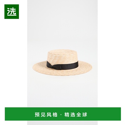 美国直邮Lack Of Color 女士 Spencer Boater 草编帽子