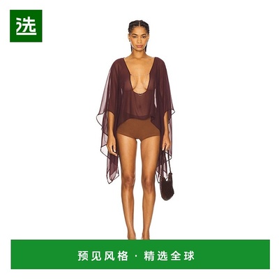 1h可退 香港直邮jaded london 女士 披肩式上衣 JWT4995 purple紫