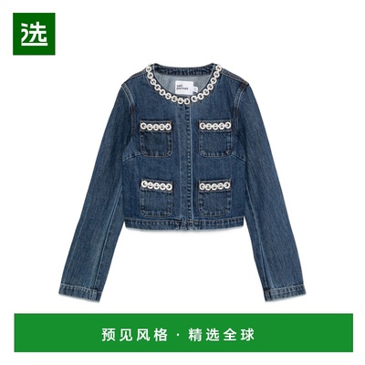 香港直邮SELF-PORTRAIT 女士外套 AW25810JBLBLUE AW2025