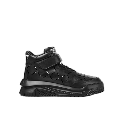 香港直邮Versace 徽标运动鞋 10089641A06403范思哲牛皮