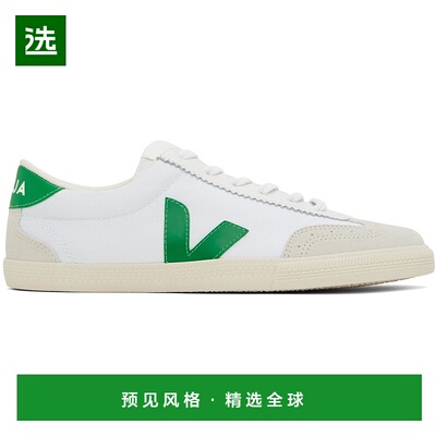 1h可退 香港直邮Veja 男士 白色 Volley Canvas 运动鞋 VO0103525