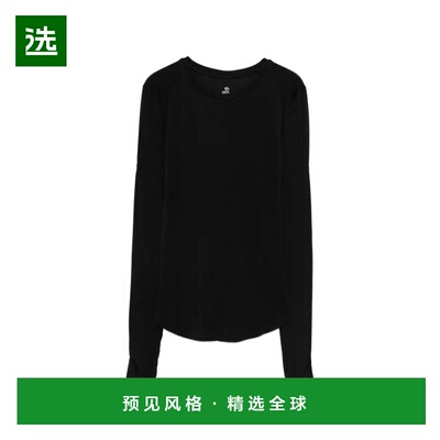 香港直邮Thom Krom 女士T恤 WTS605BLACK SS2026 黑色 LONG SLEEV