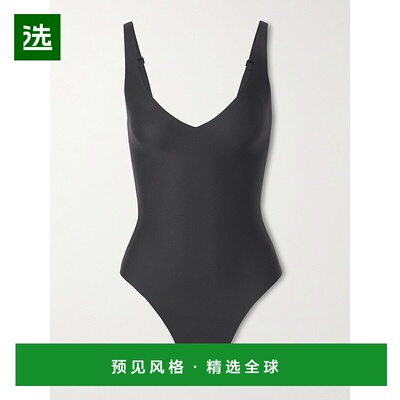 香港直邮SKIMS 女士 Skims Body Thong - Onyx 无内衬深V连体衣 B