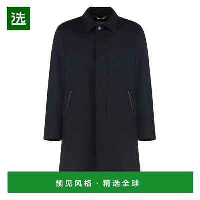 香港直邮Canali 男士大衣 SR01809O10500W306 AW2025 蓝色 长袖大