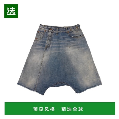 1h可退 香港直邮R13 女士短裤 R13W7057D111CTURNERBLUE SS2024