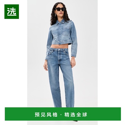 1h可退 香港直邮Frame Denim 女士 基础款牛仔裤  舒适时尚