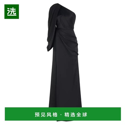 1h可退 【美国直邮】Theia Tori 缎面垂坠单肩礼服