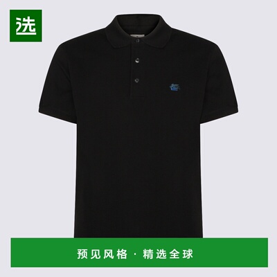 1h可退 香港直邮ETRO 男士T恤 MRMD0005AU135N0000 SS2026 黑色