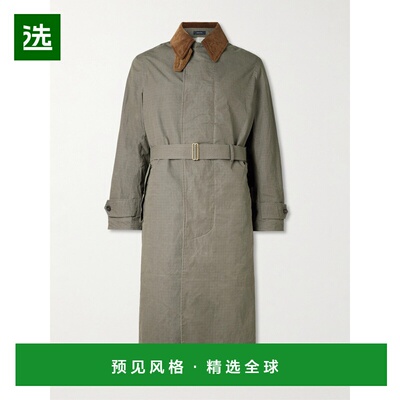 1h可退 drakes 男士 + HIM Rider's 束带灯芯绒饰边棉防