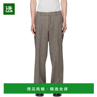 1h可退 香港直邮Our Legacy 男士 棕色 Borrowed 长裤 M4254BBN