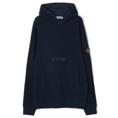 韩国直邮STONE ISLAND 61252 弹力棉质抓绒连帽卫衣_常规版型拉链