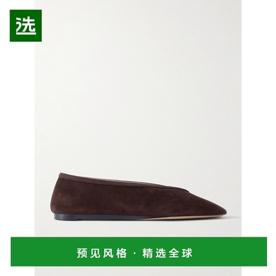 1h可退 香港直邮Le Monde Beryl 女士 Luna 绒面革芭蕾舞鞋 LUNSU