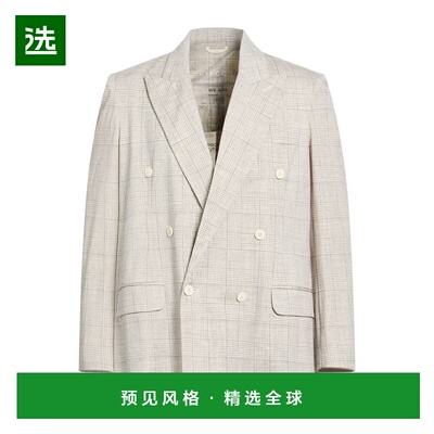 1h可退 香港直邮Circolo 1901 男士 西装外套 grey灰色 舒适时尚