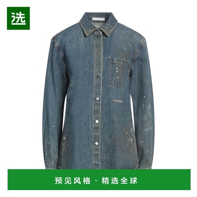 1h可退 香港直邮Helmut Lang 海尔姆特·朗 女士 牛仔布衬衫