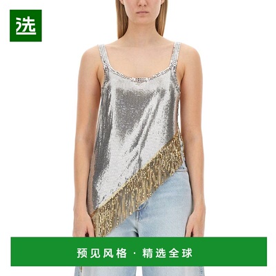 香港直邮PACO RABANNE 女士T恤 24FITO839MH0004P040 AW2024
