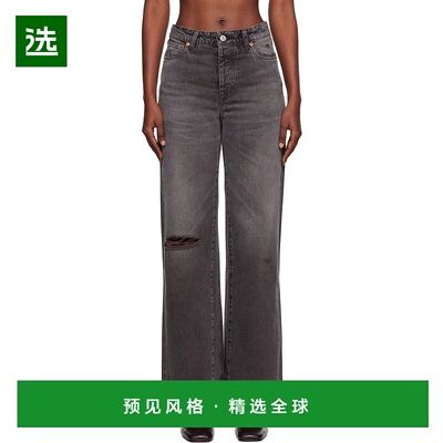 1h可退 香港直邮Our Legacy 女士 灰色 Treble Cut 牛仔裤 W4255T