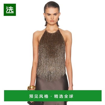 1h可退 香港直邮retrofete 女士 褐色上衣 RHL261211811 舒适时尚