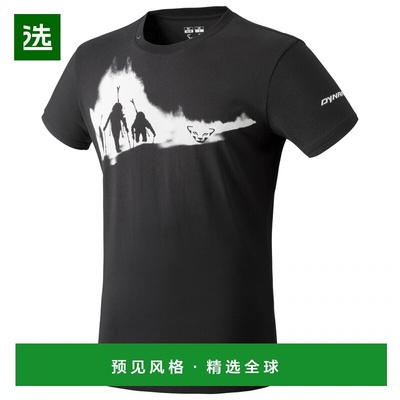 香港直邮DYNAFIT 男士户外T恤 0164591BLACKOUTASCENT CO 黑色