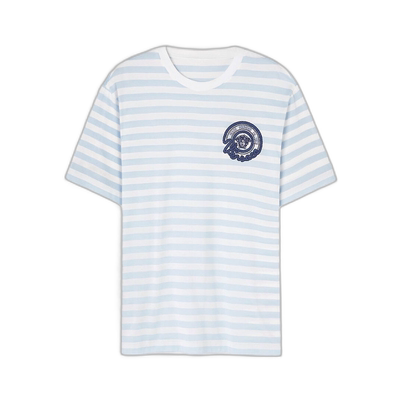 香港直邮Versace 航海条纹 T 男装范思哲恤10133021A09873