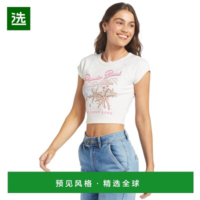 1h可退 【美国直邮】Roxy|Paradise Bound 短款 T 恤