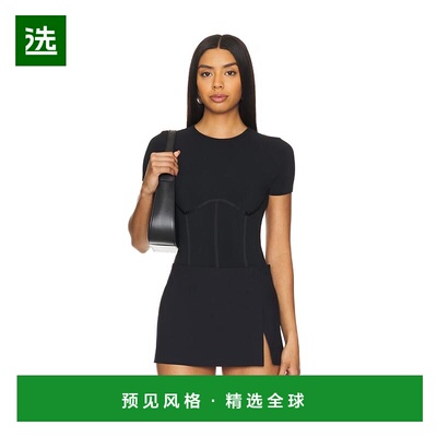 1h可退 香港直邮Fleur Du Mal 女士 T-Shirt 连体衣 BS0420