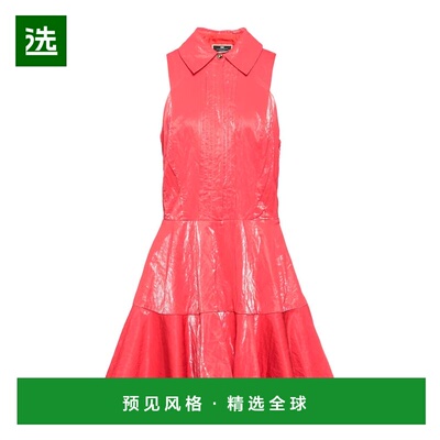 1h可退 香港直邮Elisabetta Franchi 女士 珠片连衣裙 red红色 舒