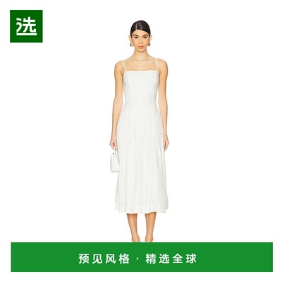 1h可退 香港直邮Free People 自由人 女士 x Salvador 中长连衣裙