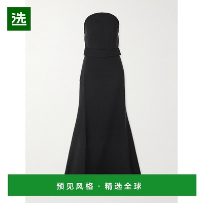 1h可退 SOLACE LONDON 女士 Ember 束带绉纱长款连衣裙 O