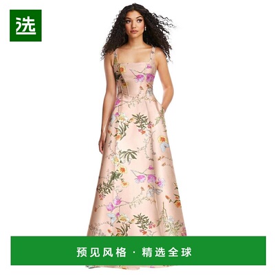 1h可退 【美国直邮】alfred sung 女士 连衣裙减龄显瘦时尚百搭高