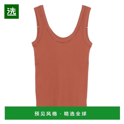 香港直邮BRUNELLO CUCINELLI 女士背心吊带 MG902FP100C8604