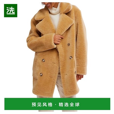 1h可退 香港直邮Free People 自由人 女士 Mari 可反穿大衣