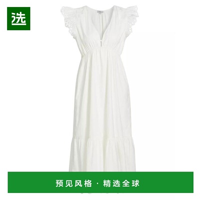 【美国直邮】Rails 女士 连衣裙 V领中长款  修身时尚 优雅自然女