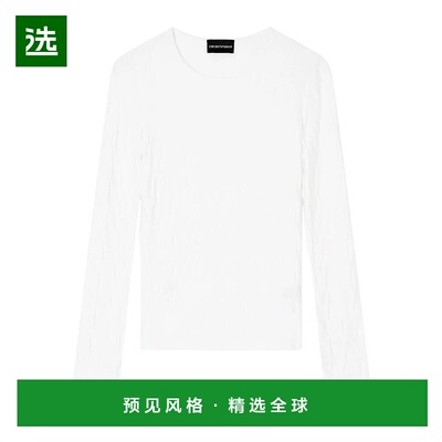 香港直邮Emporio Armani 长袖T恤 EW001240AF19177阿玛尼上衣女装