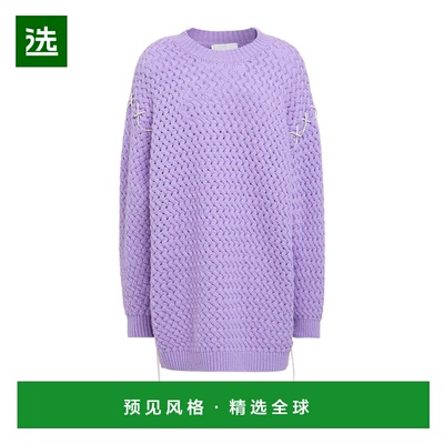 1h可退 香港直邮Giuseppe Di Morabito 女士 毛衣 purple紫色 舒