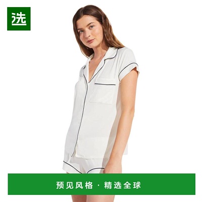 1h可退 【美国直邮】Eberjey|Gisele - Shortie 短款睡衣套装短袖