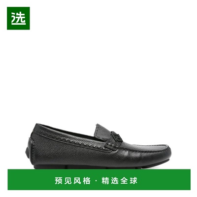 1h可退 香港直邮Fendi 芬迪 男士 黑色皮质乐福鞋 7D1682TDK