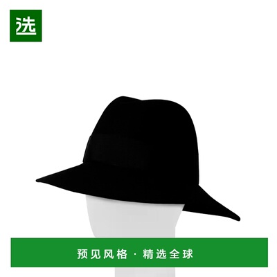 香港直邮BORSALINO 女士帽子 27036202A1 AW2025 黑色 CLAUDETTE