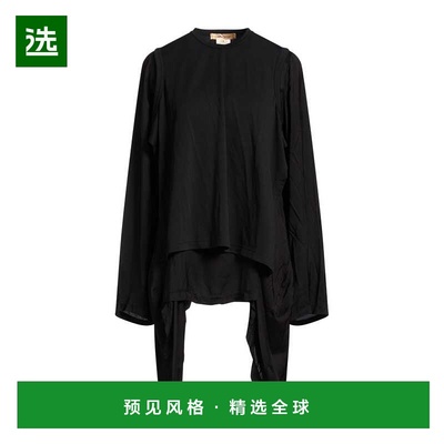 1h可退 香港直邮comme des garcons 川久保玲 女士 T恤 black黑色