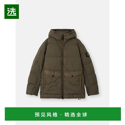 欧洲直邮STONE ISLAND（2025 年新品）4100011 CRINKLE REPS NY，