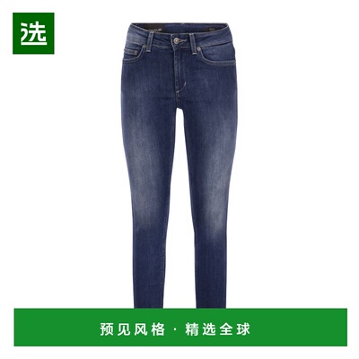 1h可退 香港直邮Dondup 女士 MONROE 五袋紧身牛仔裤 P692DS0286D