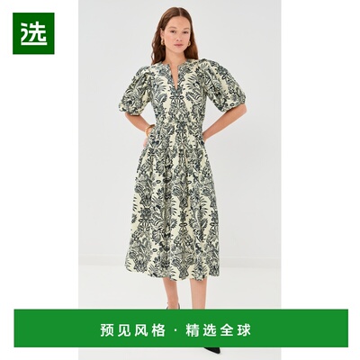 1h可退 香港直邮ULLA JOHNSON 女士 Harriet 连衣裙  舒适时尚