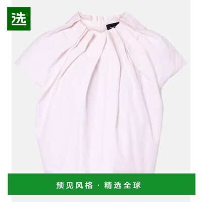 1h可退 香港直邮Simone Rocha 蒙娜·罗莎 女士 Tulip 褶皱棉府绸