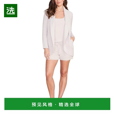 1h可退 【美国直邮】Barefoot Dreams CozyChic 雪尼尔披肩开衫