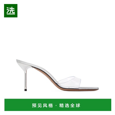 香港直邮PARIS TEXAS 女士凉鞋 PX1141XPVCMSILVER CO 白色